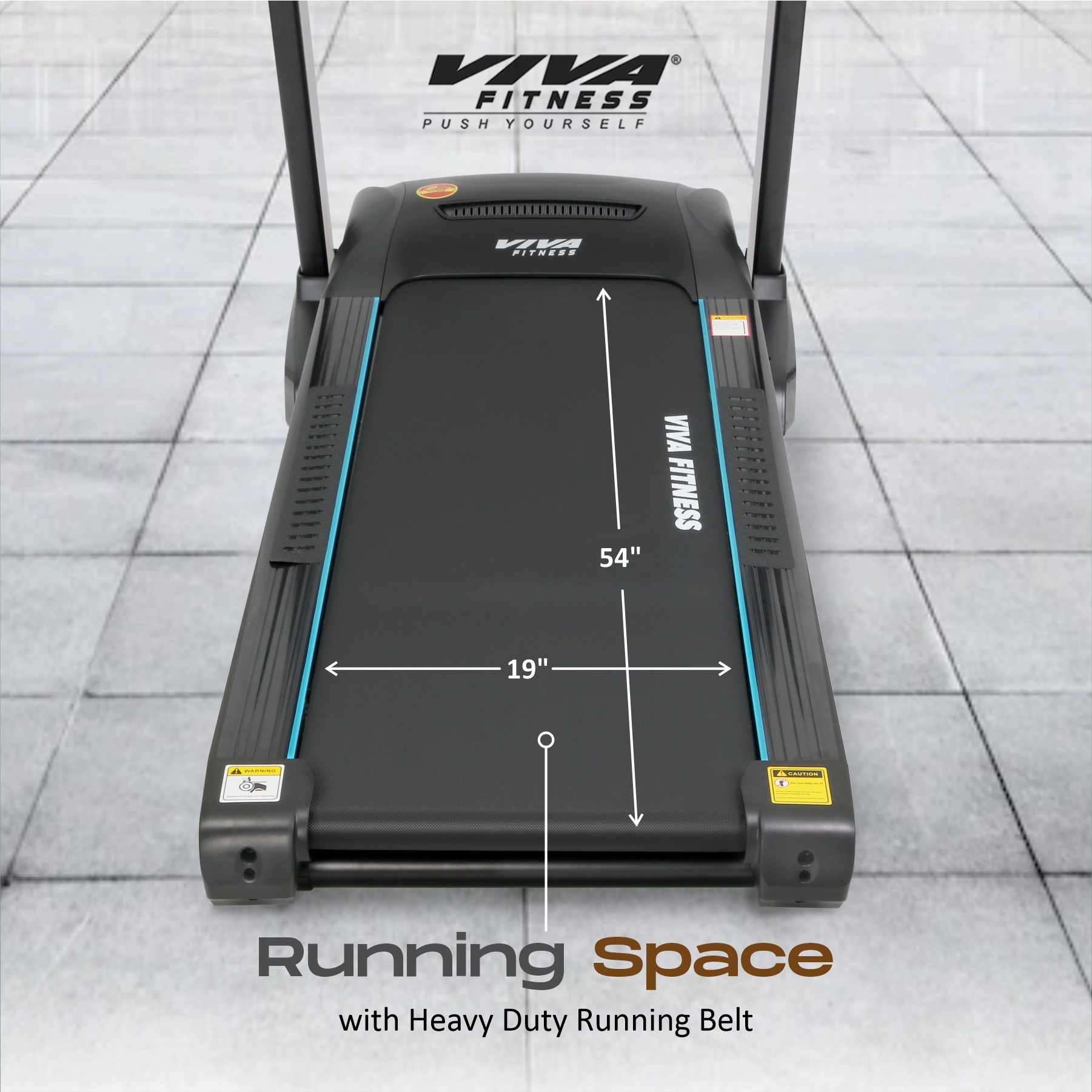 T-430 Motorized Treadmill - VIVA FITNESS