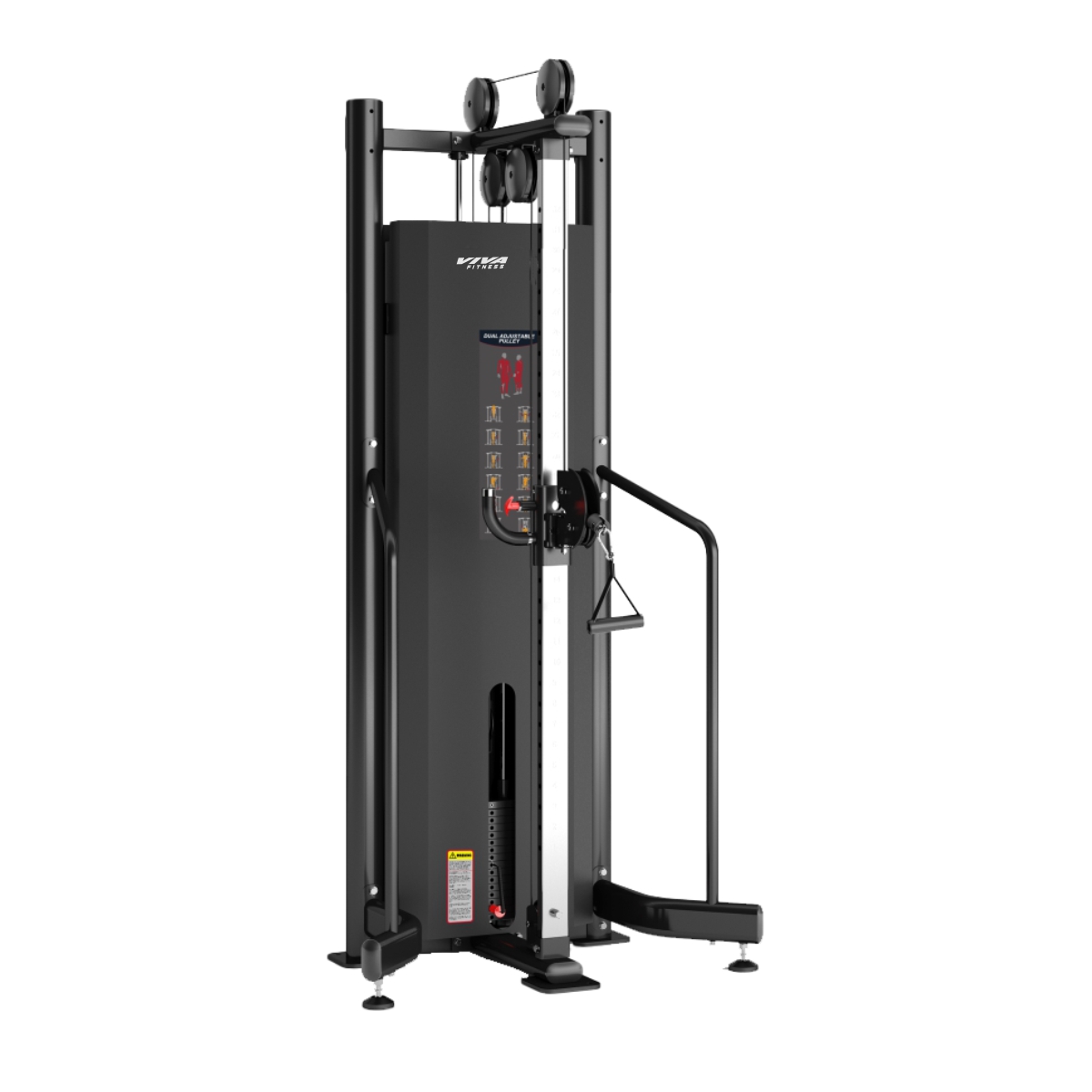 BS018 Adjustable Hi/lo Pulley - VIVA FITNESS