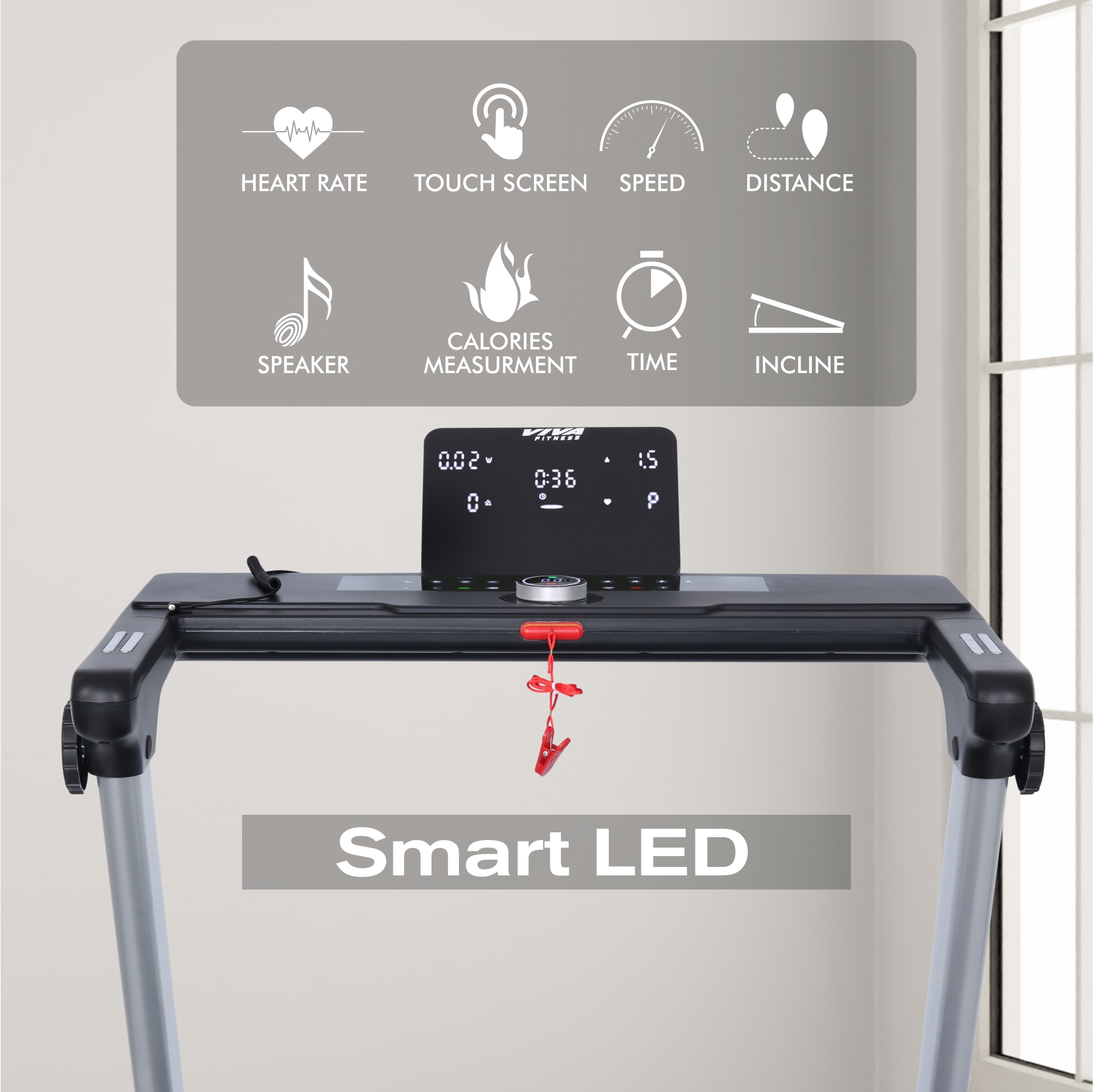 T-906 Motorized Treadmill - VIVA FITNESS