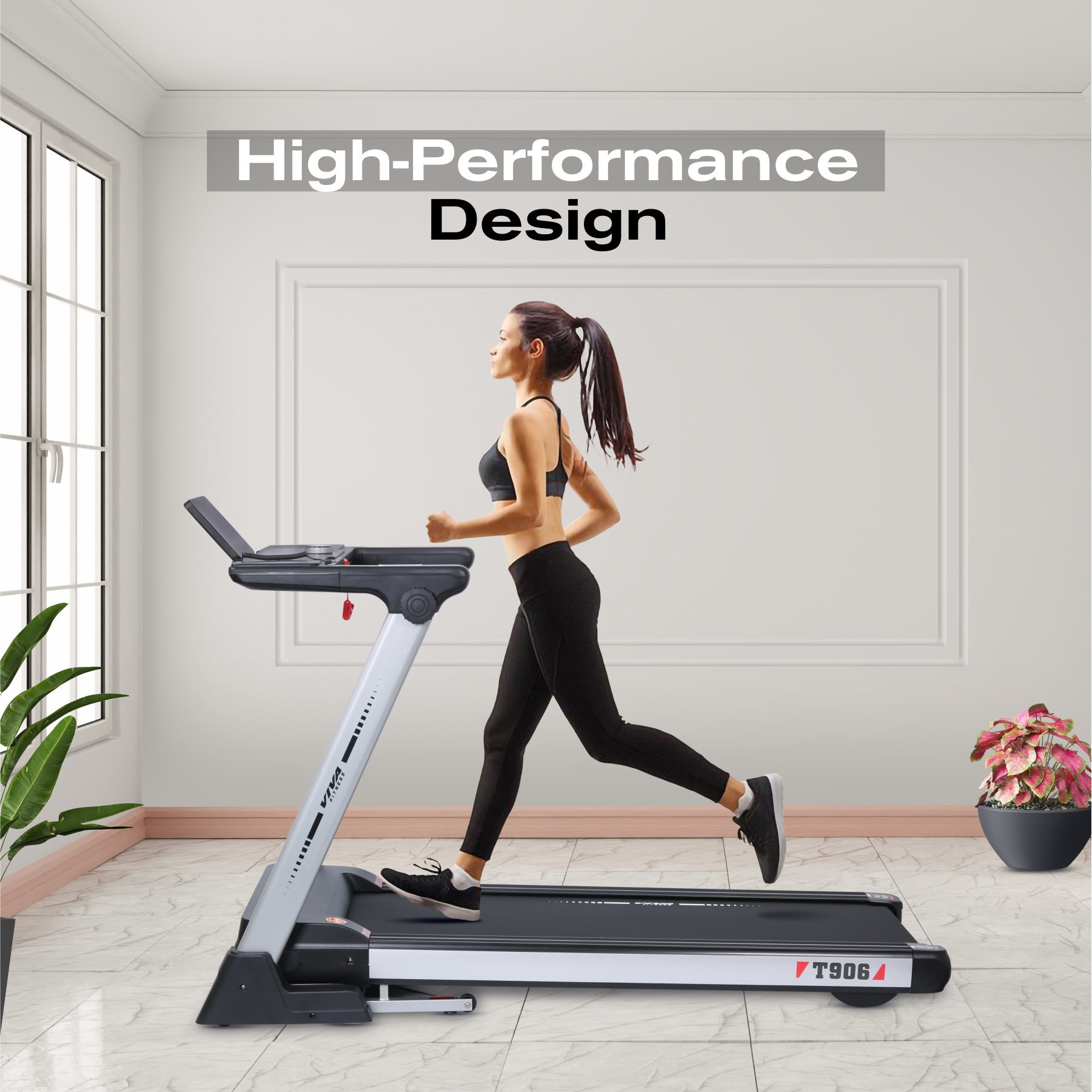 T-906 Motorized Treadmill - VIVA FITNESS