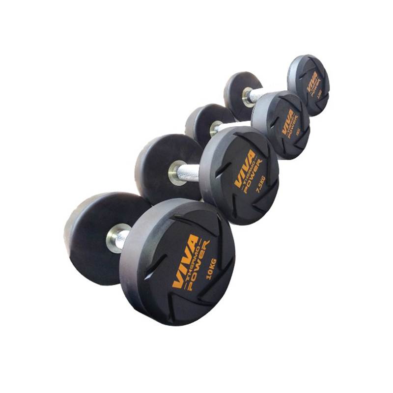VIVA Thermo Power Solid Dumbbells - VIVA FITNESS