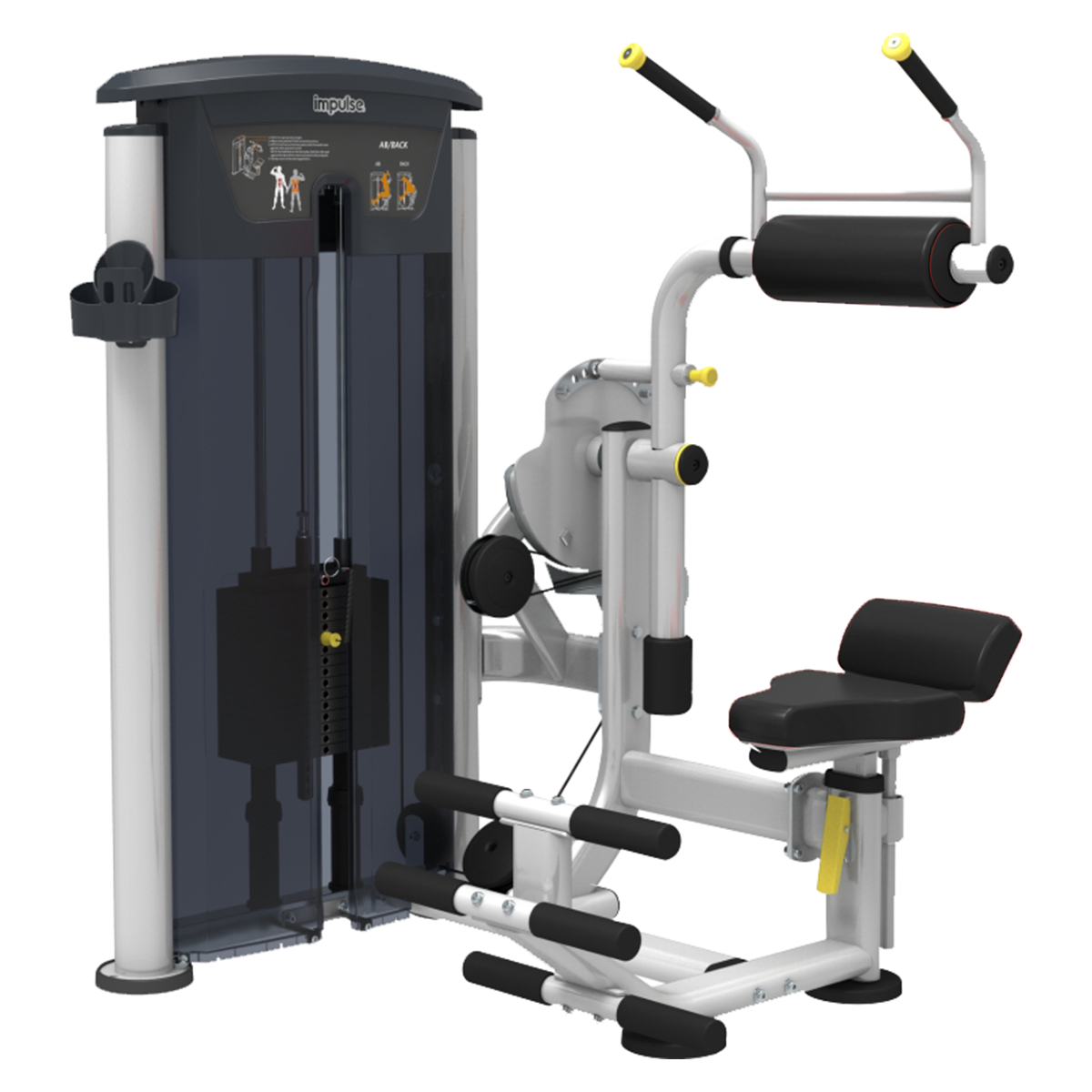 IT9534 Back Extension / Abdominal - VIVA FITNESS