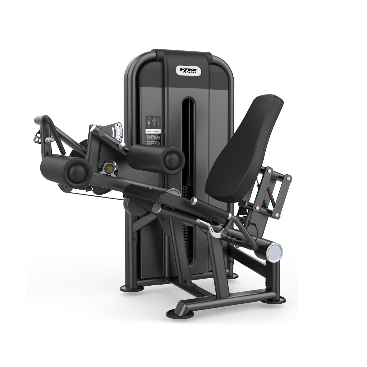 PS-2086 Seated Leg Curl / Extension - VIVA FITNESS